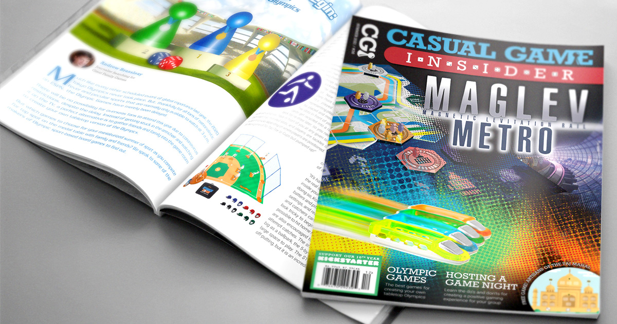 CGI#36: Maglev Metro, Tabletop Olympics, Tips for Game Night, and Big ...