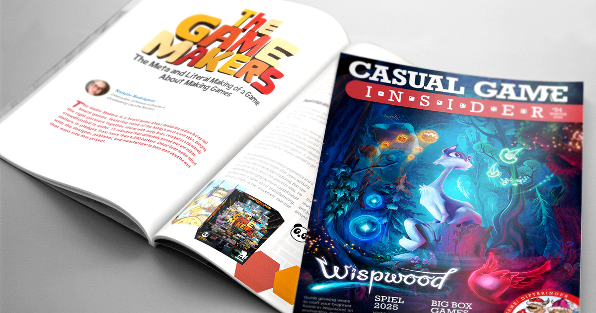 CGI#54: Wispwood, The Game Makers, SPIEL 2025, and Big Box Games ...